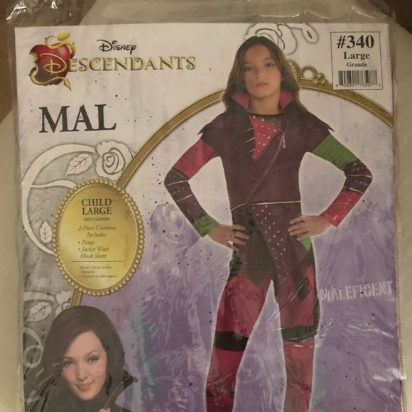 Costumes | Disney Descendants Mal Costume | Poshmark